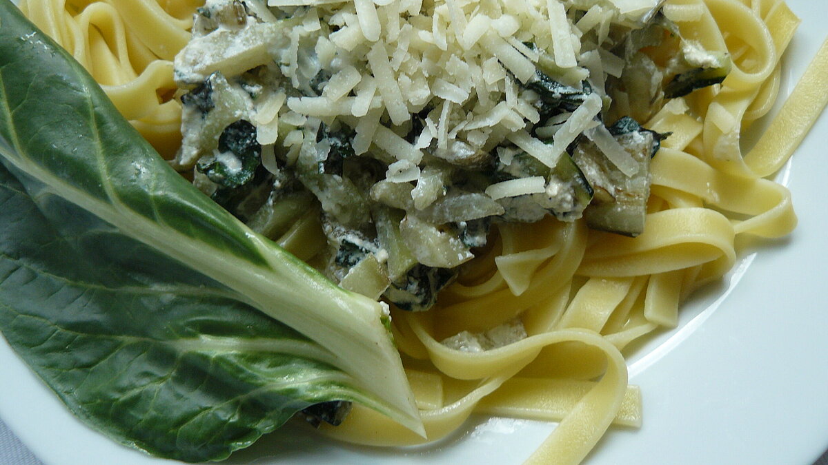 click dich fit!: Pasta mit Mangold